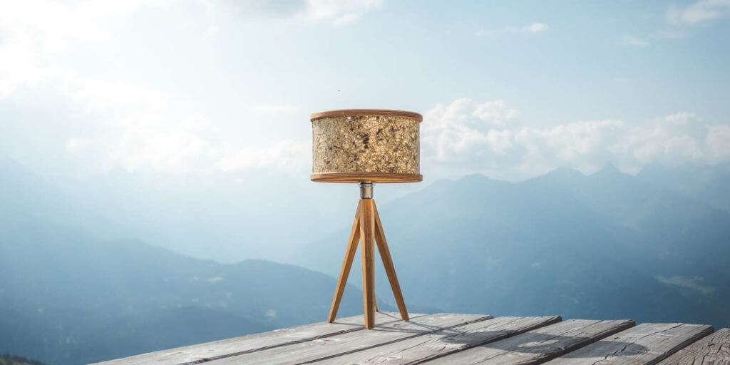 Minimalistische LED Wandleuchten made in the Alps von ALMUT